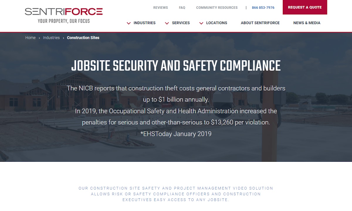 SOLAR POWERED MOBILE SURVEILLANCE From: SentriForce | IRONPROS