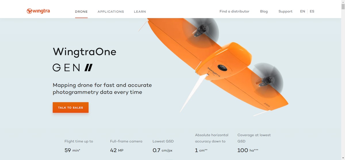 WingtraOne Gen II From: Wingtra | IRONPROS