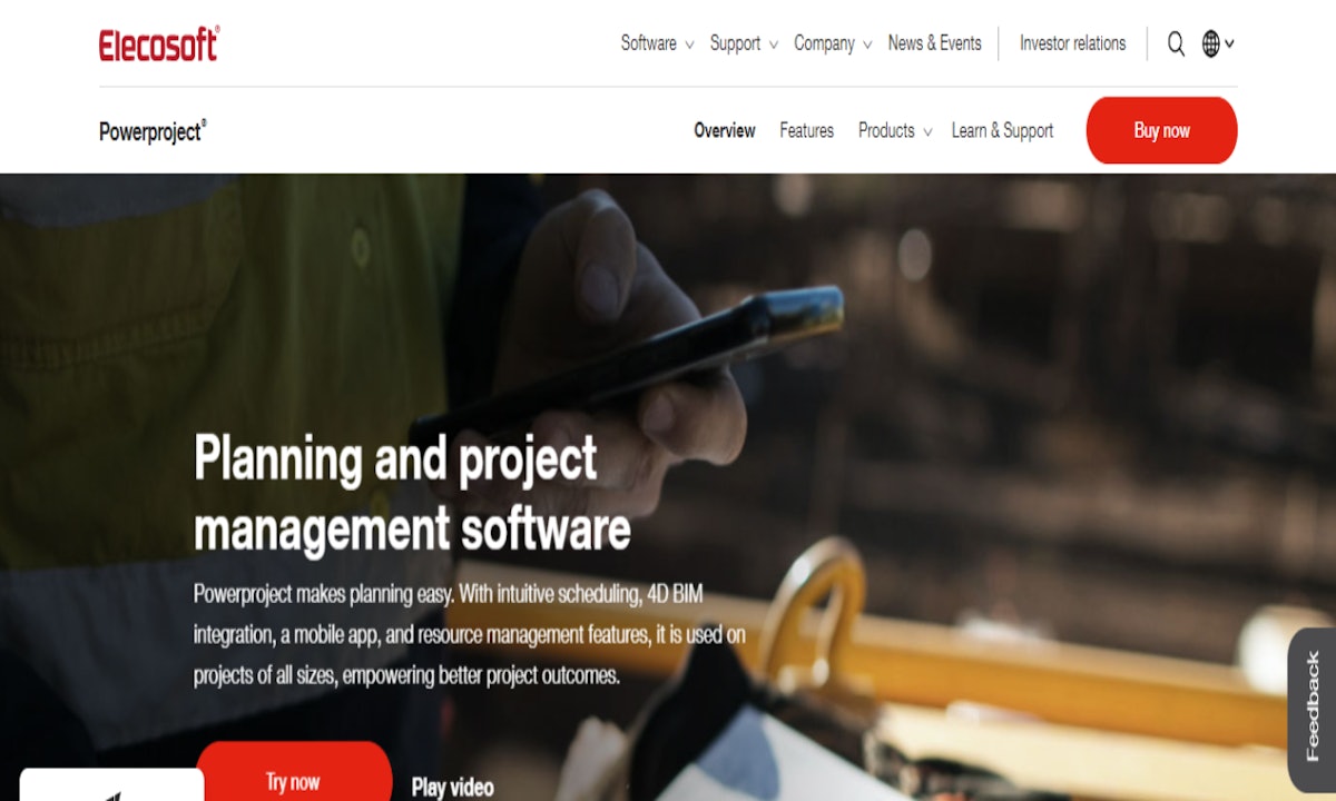 Powerproject Enterprise From: Elecosoft | IRONPROS