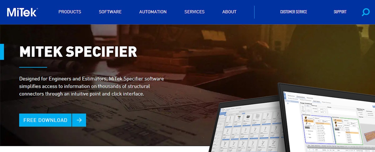 MiTek Speciffier From: Mitek | IRONPROS