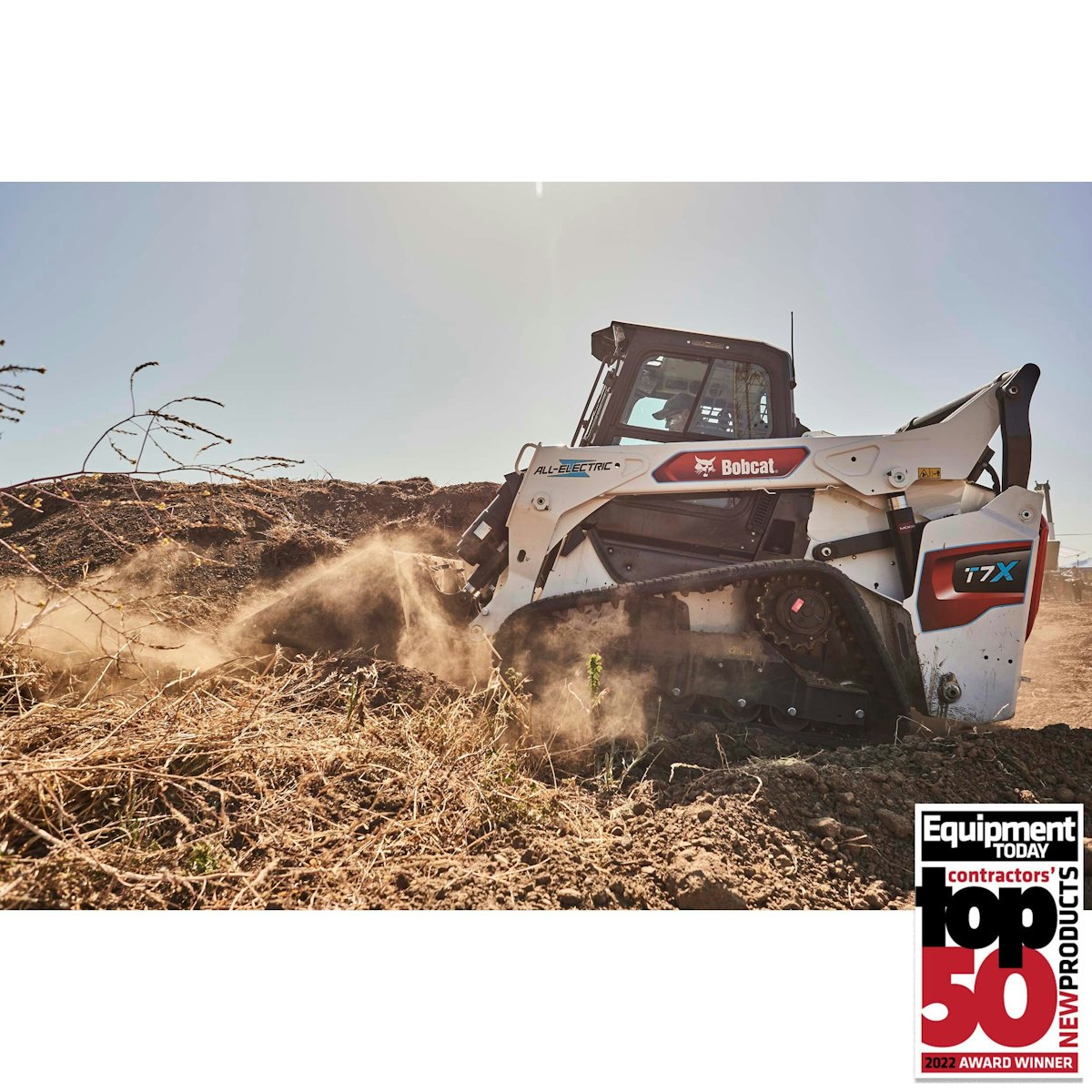T7X All-Electric Compact Track Loader From: Doosan Bobcat Co. | IRONPROS