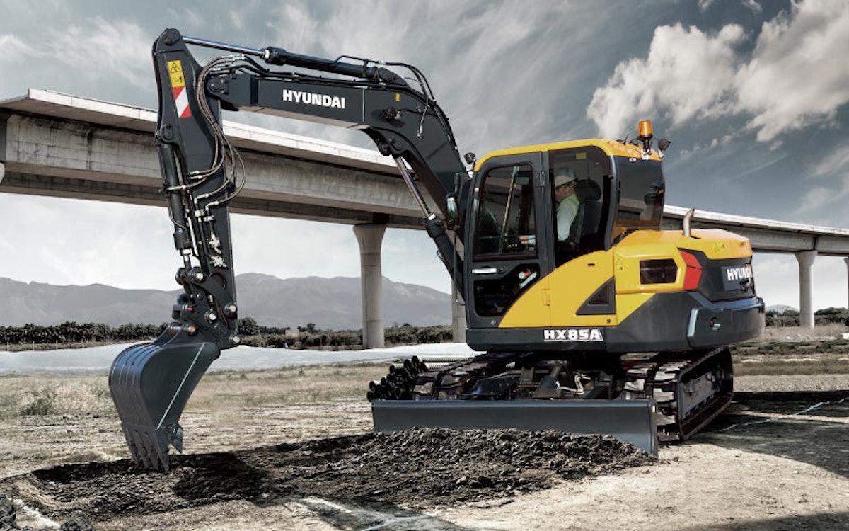 HX85-A From: Hyundai Construction Equipment Americas Inc. | IRONPROS