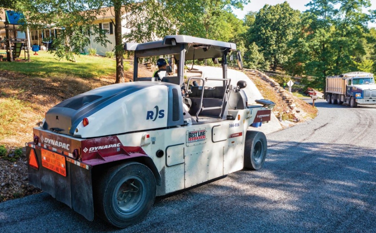 Speed and compaction width make the Dynapac CP2100W pneumatic roller a ...