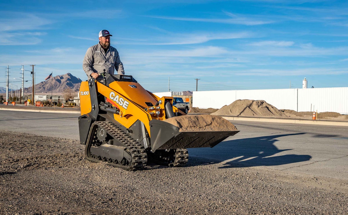 CASE Mini Track Loaders Provide Heavy Lifting for Small Contractors ...