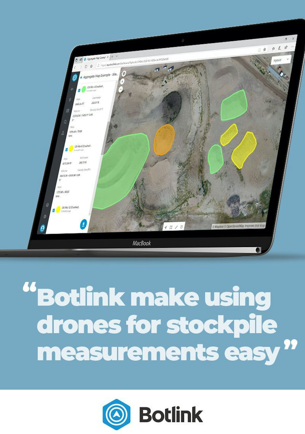 Botlink InSites Stockpile Mapping Software From: Botlink | IRONPROS