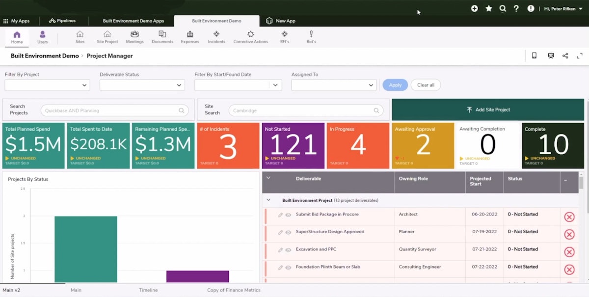 No-Code Software Leader Quickbase Launches Pre-Built Solutions for Construction | IRONPROS