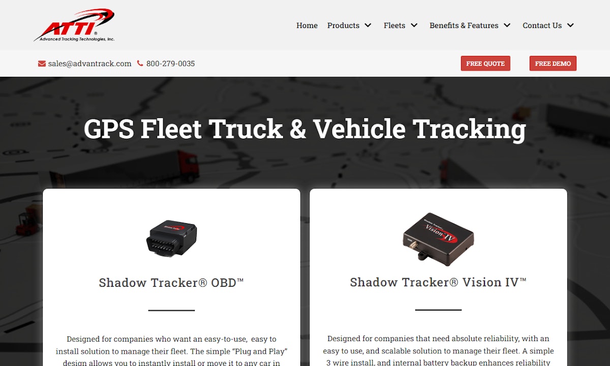 GPS Vehicle Tracking From: Advanced Tracking Technologies Inc. (ATTI ...