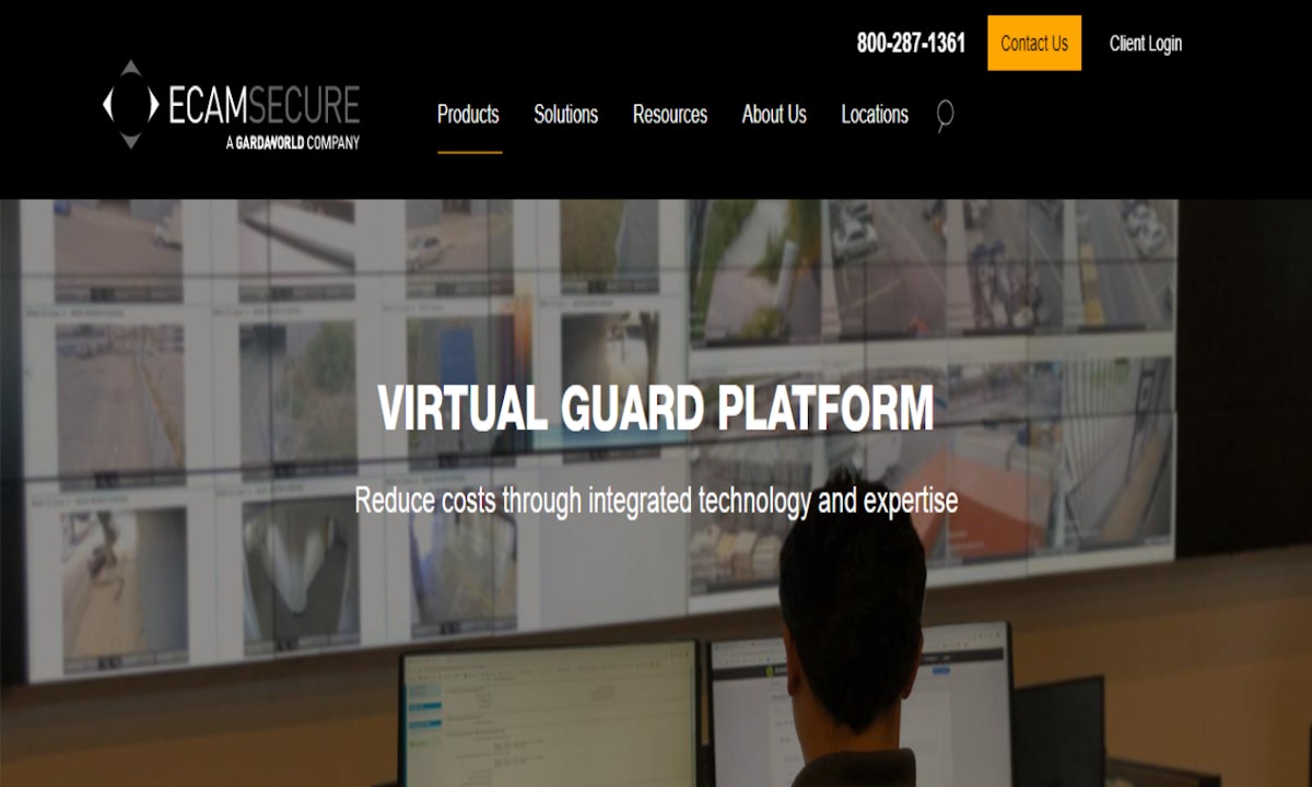 Virtual Guard Platform From: EcamSecure, a Gradaworld company | IRONPROS