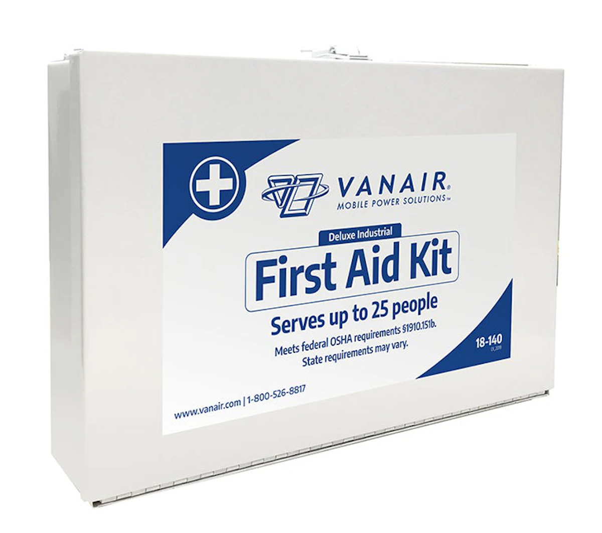 DELUXE INDUSTRIAL FIRST AID KIT From: Vanair Manufacturing | IRONPROS