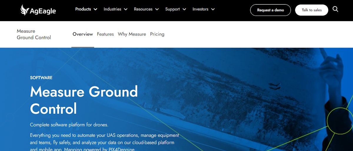 Measure Ground Control From: AgEagle Aerial Systems | IRONPROS