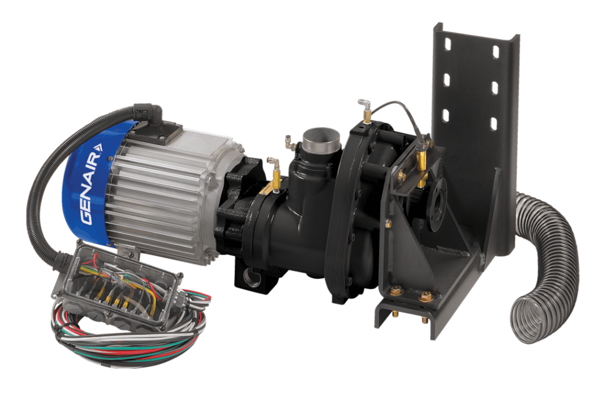 GENAIR® ROTARY SCREW AIR COMPRESSOR/GENERATOR SYSTEM 125 From: Vanair ...