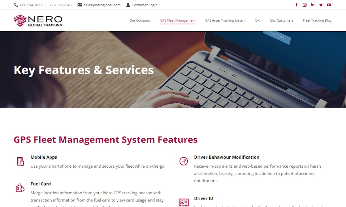 GPS Tracking Nero Global From: Nero Global Tracking | IRONPROS