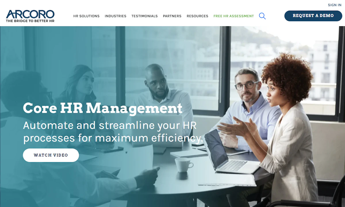 Core HR Management From: Arcoro | IRONPROS