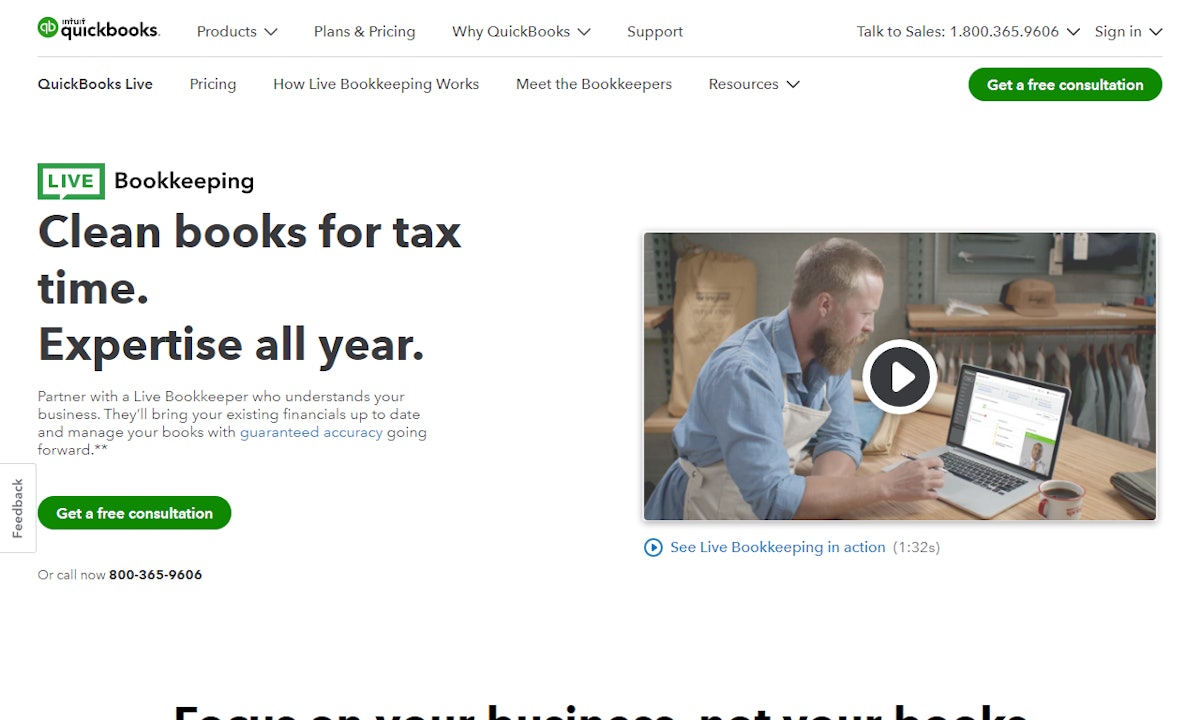 QuickBooks Accounting with Live Bookkeeping | IRONPROS