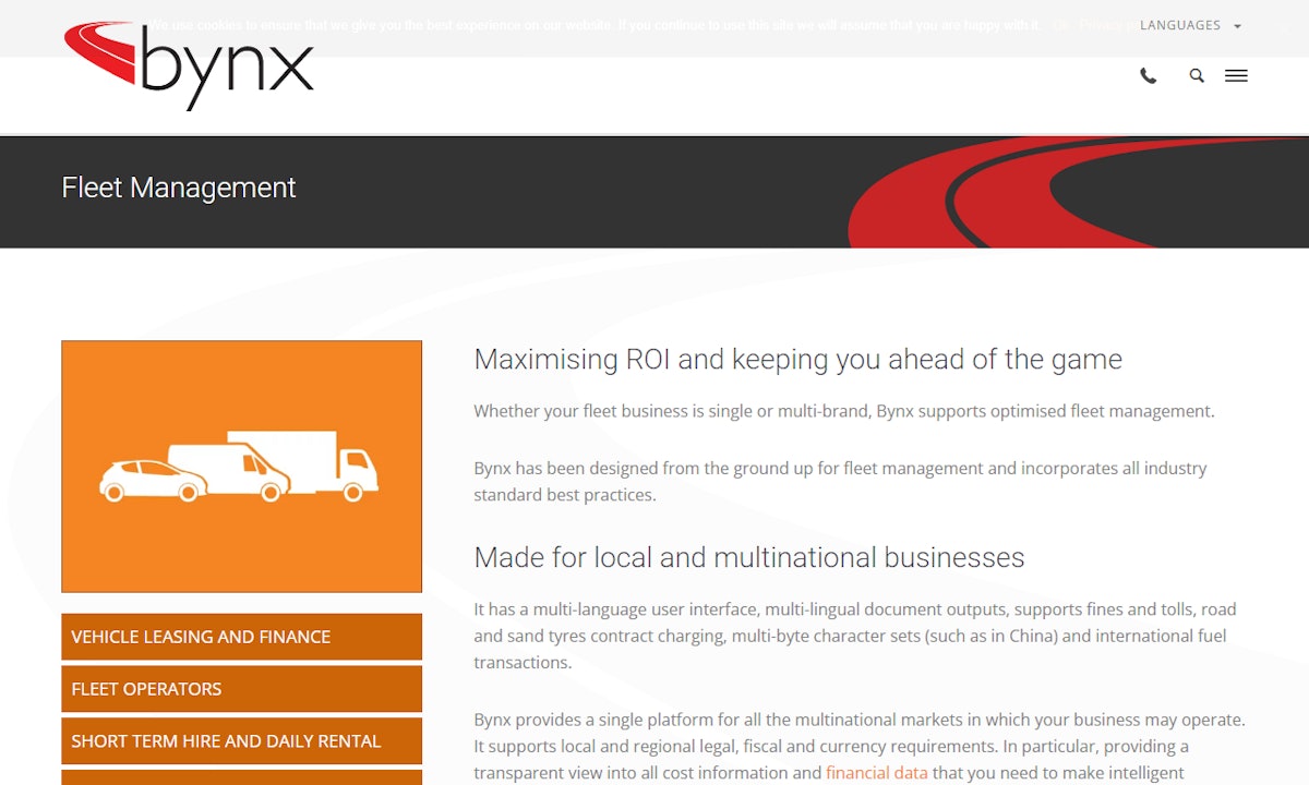 Fleet Management As a Service From: Bynx | IRONPROS