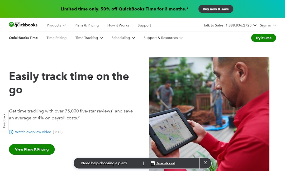 QuickBooks Time Tracking | IRONPROS