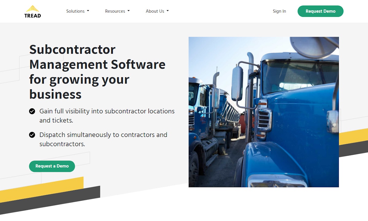 Subcontractor Management: From: Tread | IRONPROS