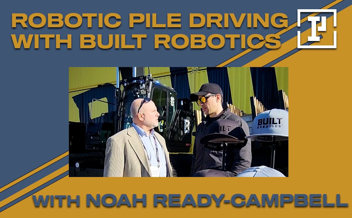 Robotic Pile Driving with Built Robotics | IRONPROS