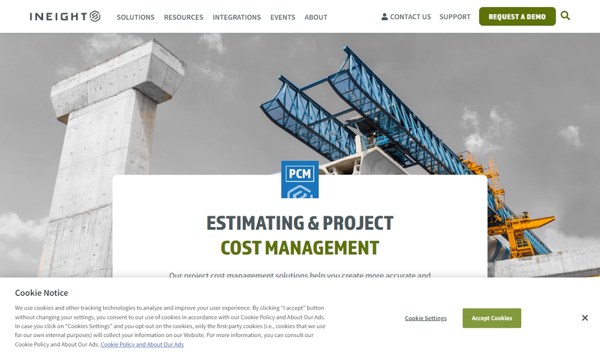 Estimating & Project Cost Management From: InEight | IRONPROS
