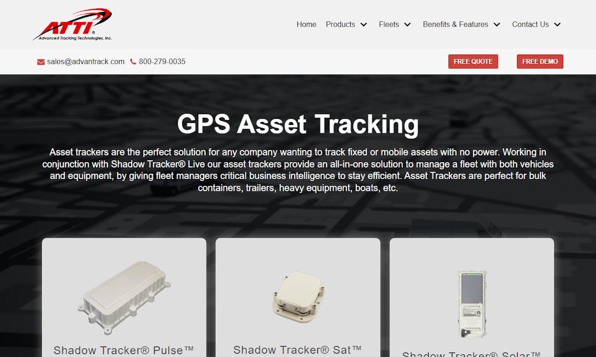 Shadow Tracker From: Advanced Tracking Technologies Inc. (ATTI) | IRONPROS
