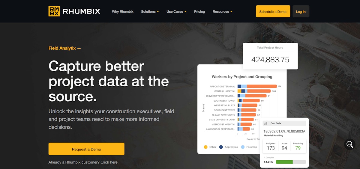 Field Analytix From: Rhumbix | IRONPROS