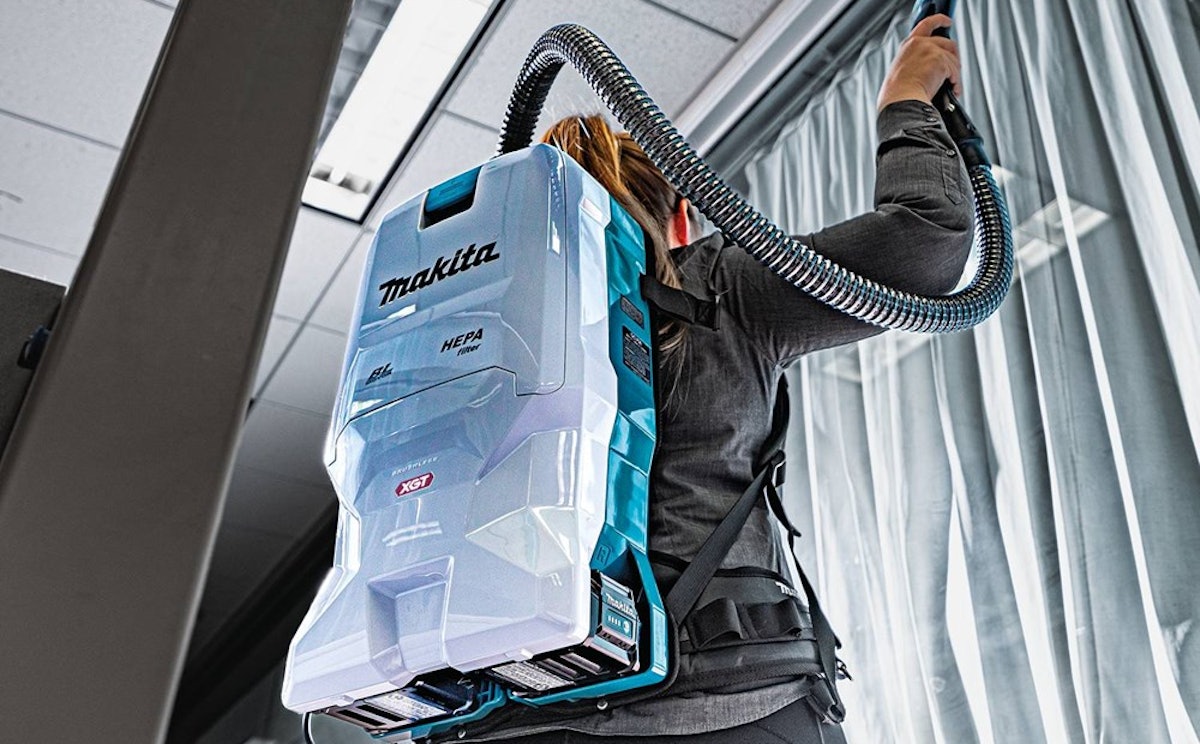 Makita Cordless HEPA Backpack Vacuum is Designed for Hard-to-Reach ...