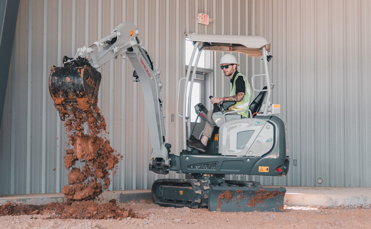 Takeuchi TB20e Electric Excavator Can Help You Boost Productivity ...