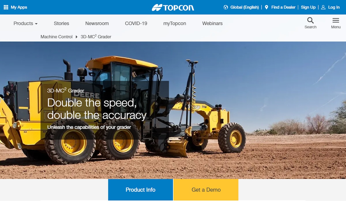 3D-MC2 Grader From: Topcon Positioning Systems | IRONPROS