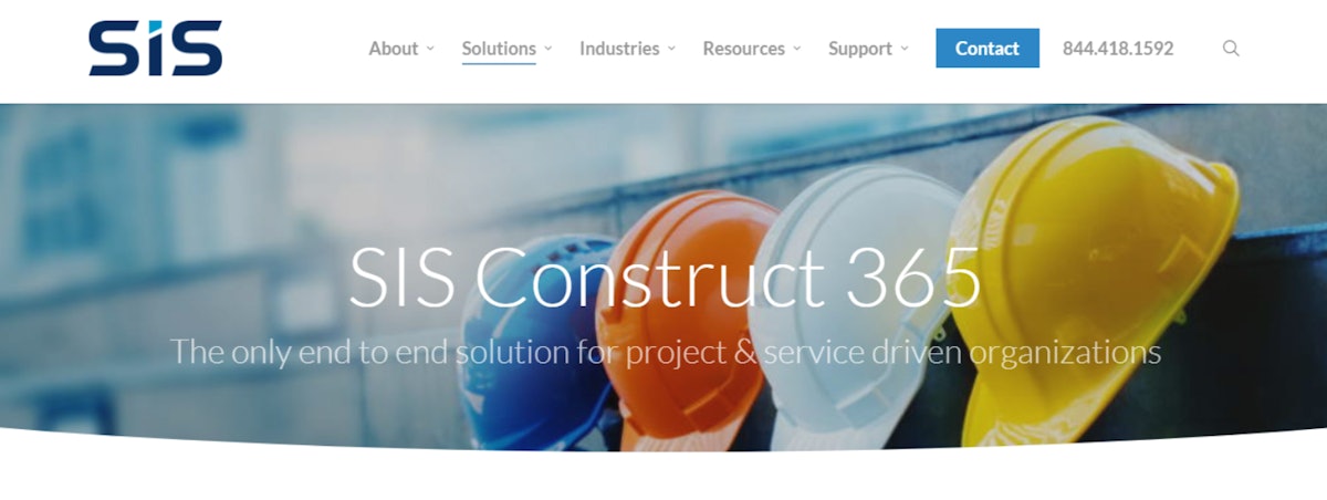 SIS Construct 365 From: SIS, LLC | IRONPROS