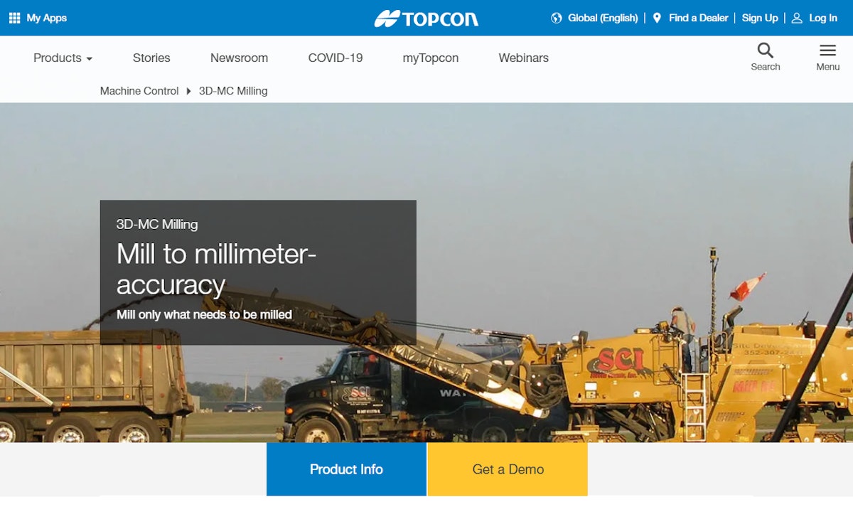 3D-MC Milling From: Topcon Positioning Systems | IRONPROS