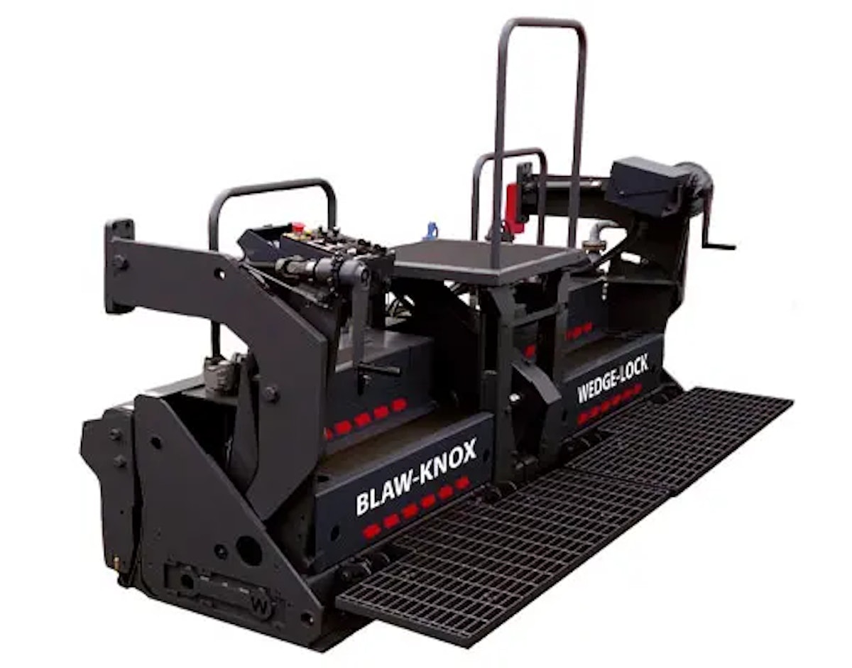 WEDGE-LOCK SCREED From: Blaw-Knox/Small Paver Division | IRONPROS