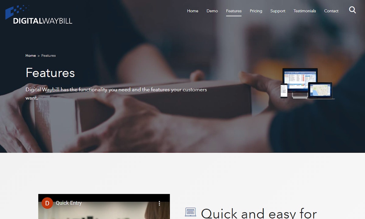 Digital Waybill From: Digital Waybill Courier Software | IRONPROS