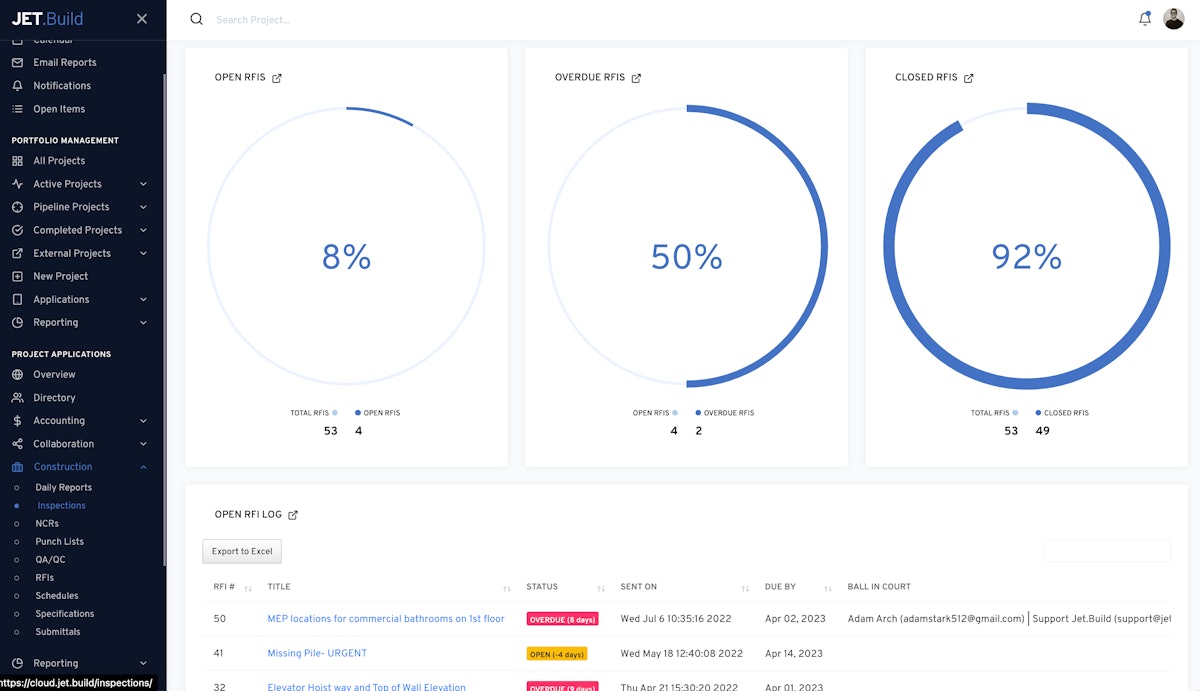 Construction Management From: Jet.Build | IRONPROS