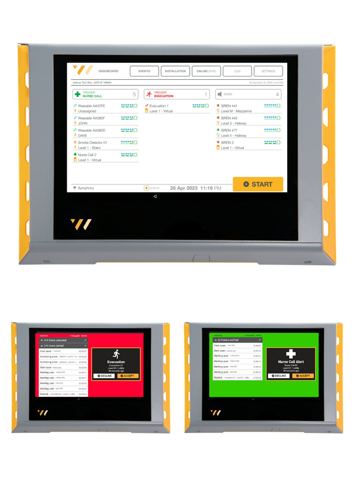 Touchscreen Control Unit From: Orisent | IRONPROS