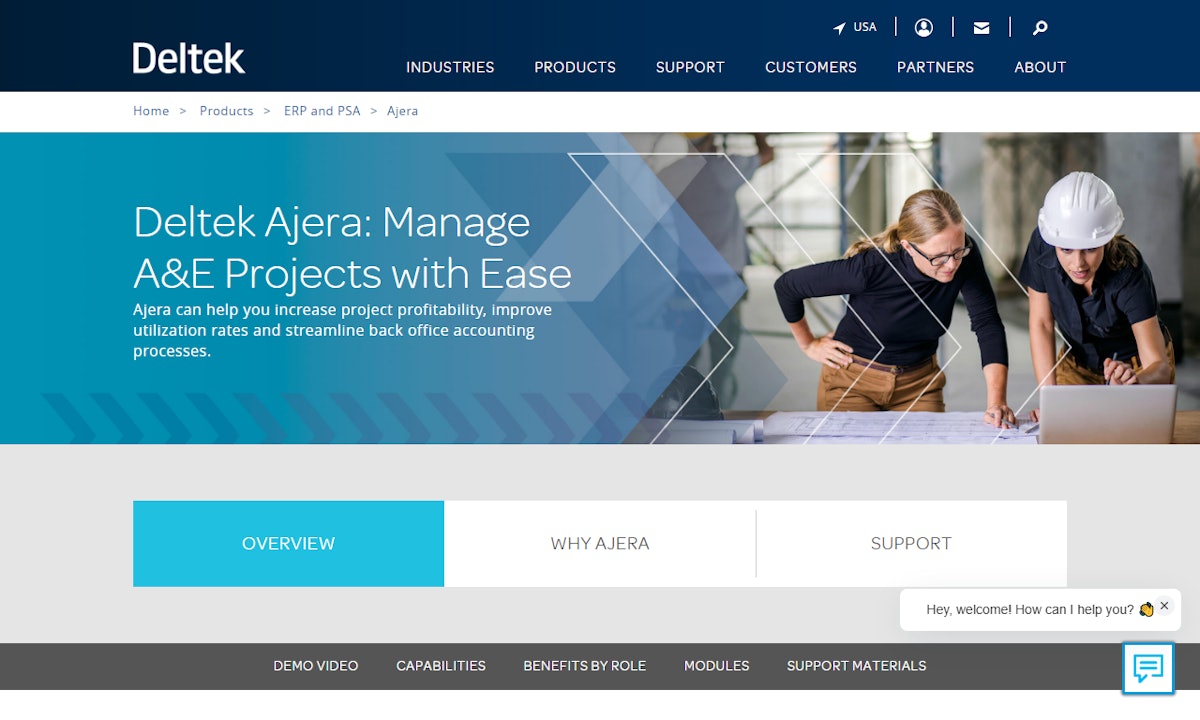 Deltek Ajera From: Deltek | IRONPROS