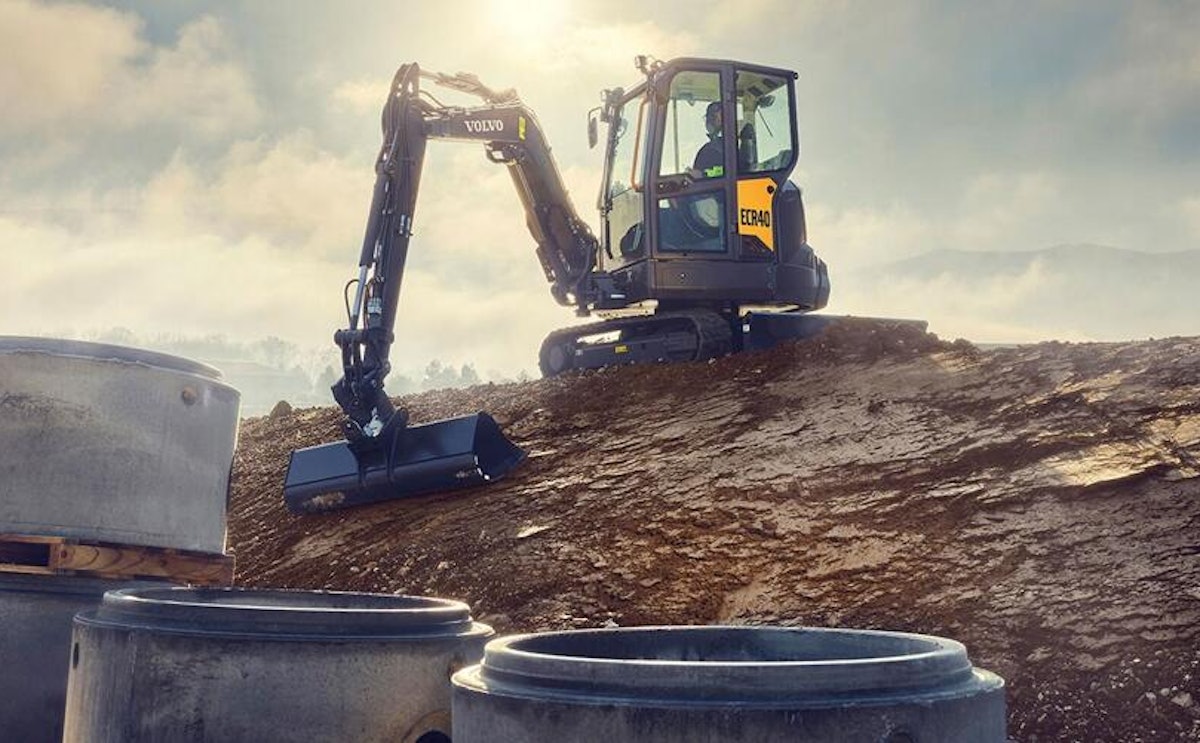 Volvo CE Adds the EC37 and ECR40 to Compact Excavator Line | IRONPROS