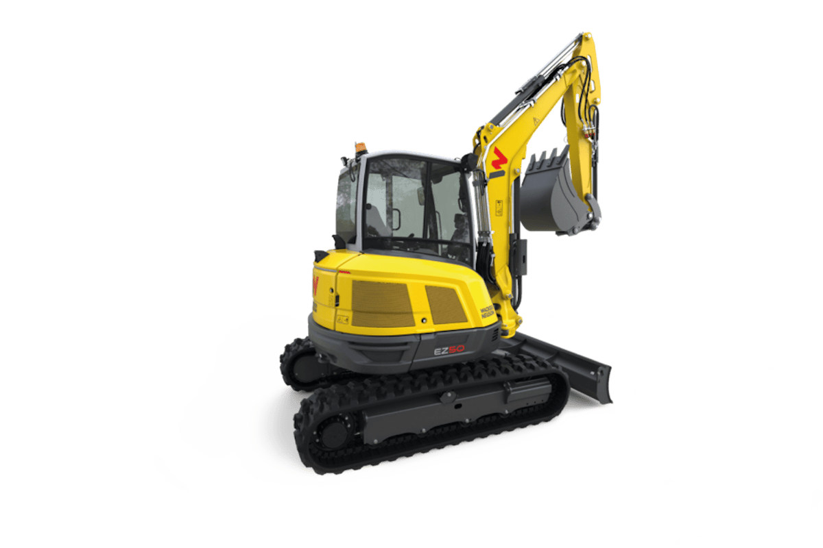 EZ50 Tracked Zero Tail Excavator From: Wacker Neuson America ...