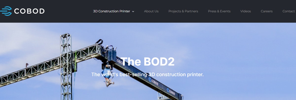 BOD2 From: COBOD North America Inc. | IRONPROS