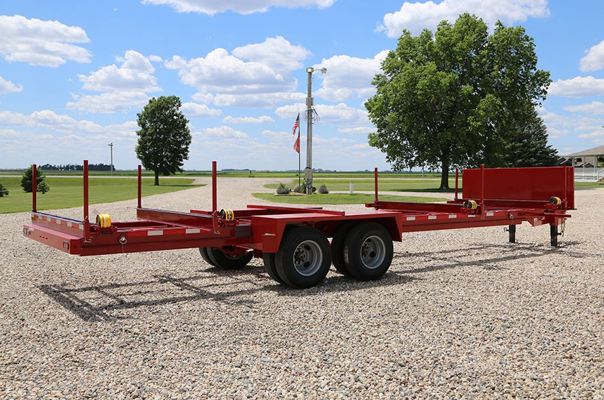 TELESCOPING GAS & STICK PIPE TRAILER From: Stellar | IRONPROS