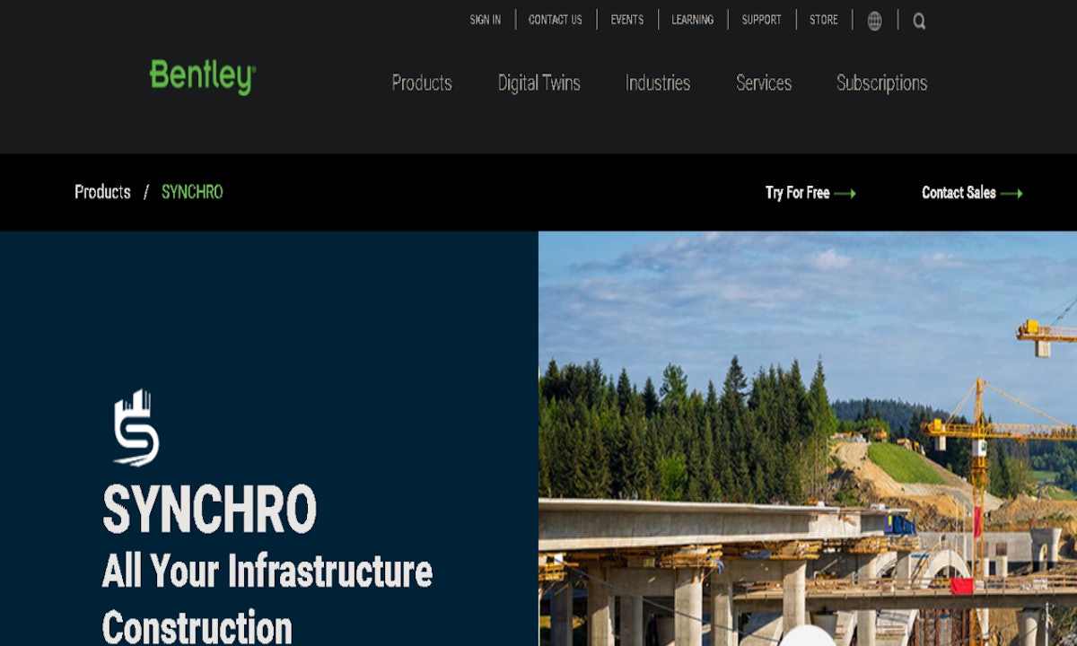 SYNCHRO Field From: Bentley Systems, Inc. | IRONPROS