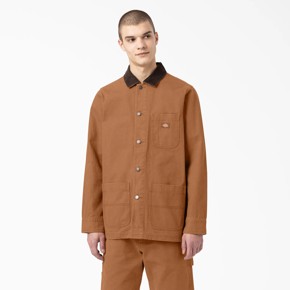 Men's Stonewashed Duck Unlined Chore Coat From: Dickies | IRONPROS