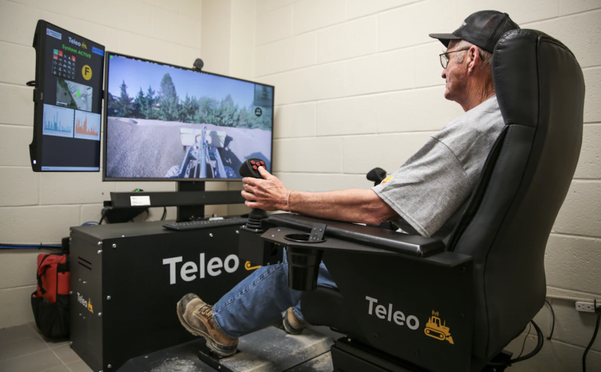 WATCH: Operator Controls JD Wheel Loader from a Remote Location | IRONPROS
