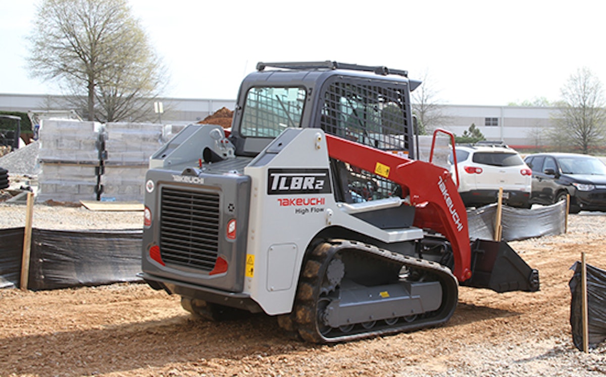 Takeuchi TL8R2 CTL Offers Powerful Versatility in Demanding Jobsites ...