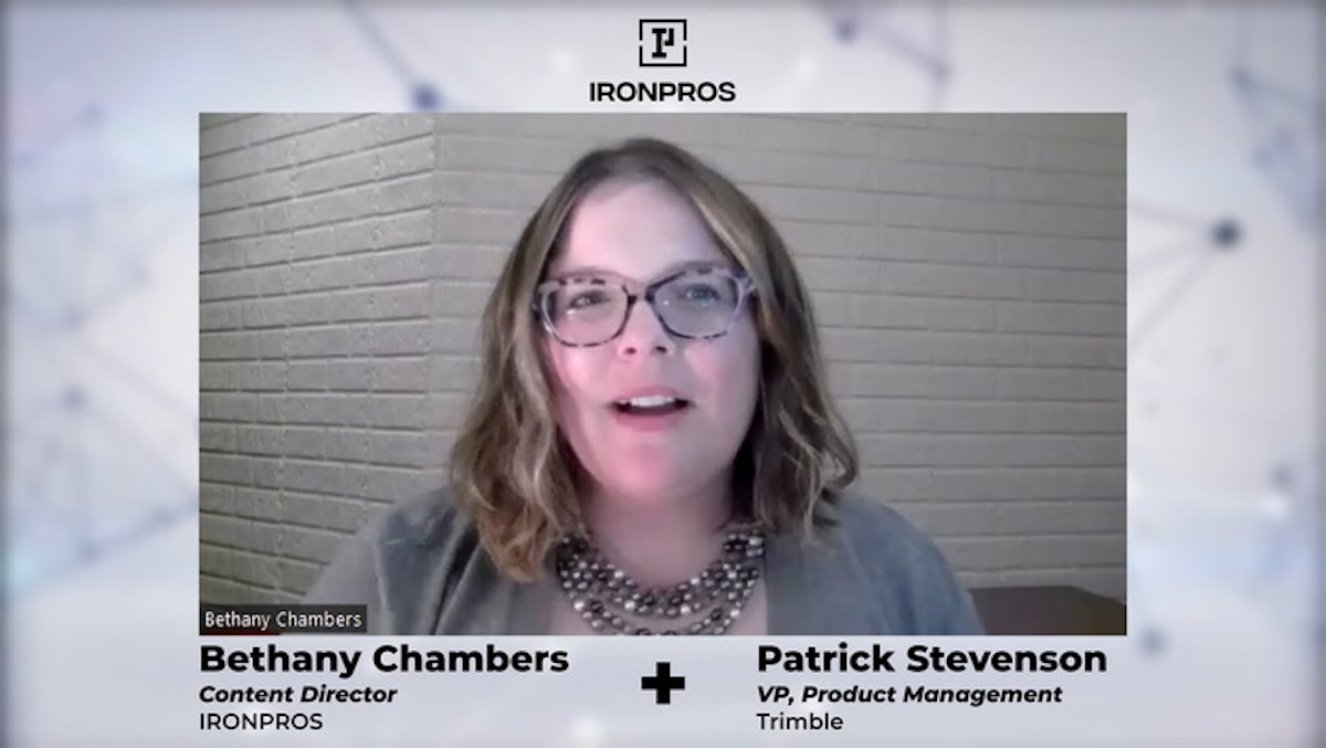 Driving Innovation with Trimble Technology, IP Hot 5 | IRONPROS