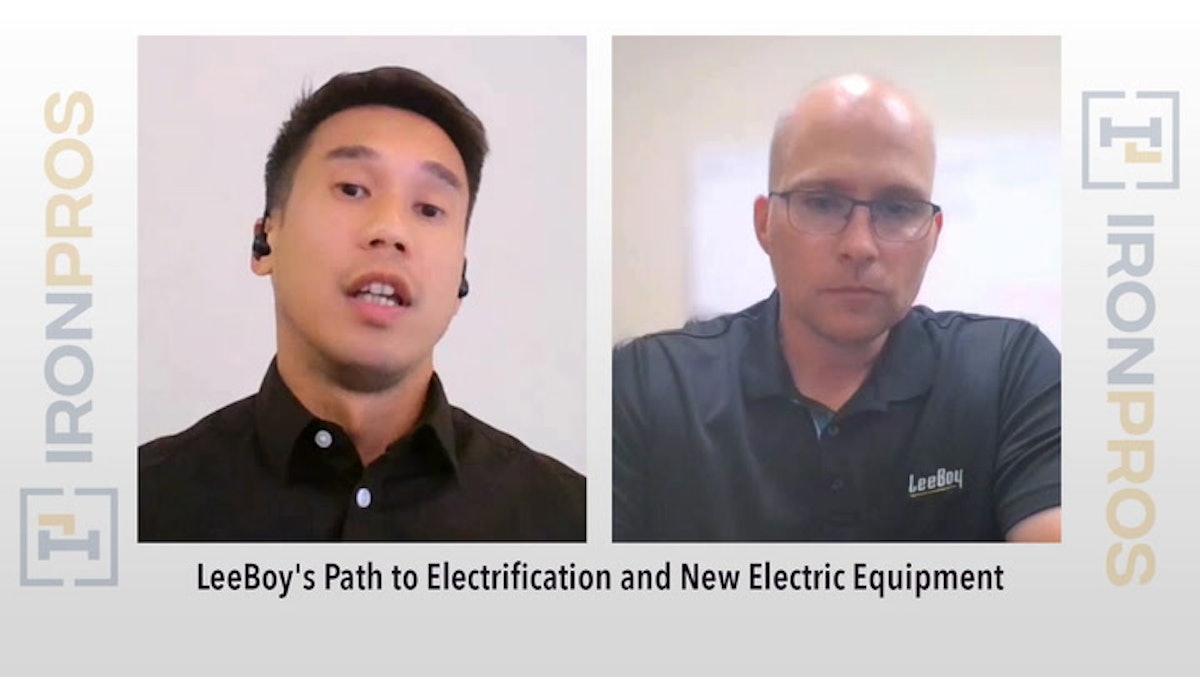 Look into the Future of Electrification With Leeboy | IRONPROS