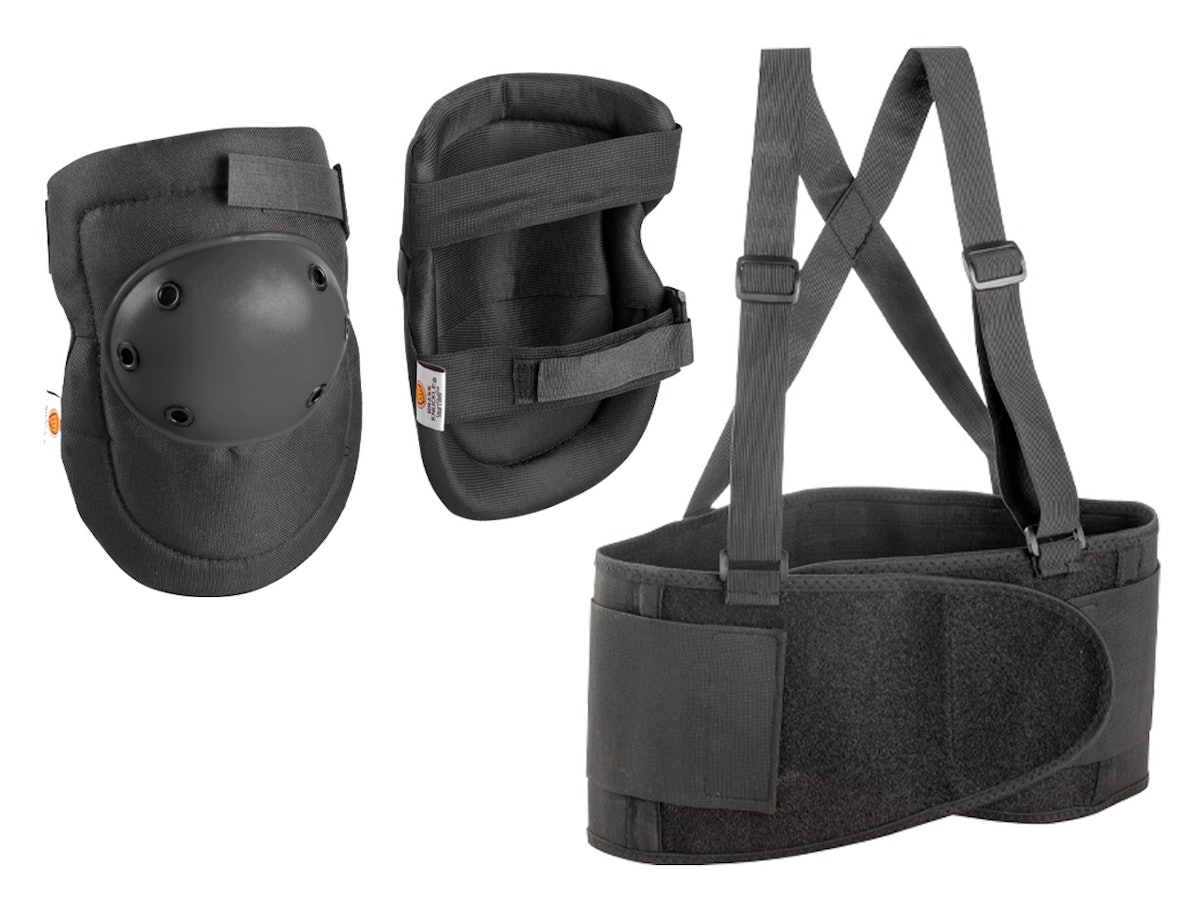 Avoid Crippling Injuries with Brass Knuckle Knee Pads and Back Support ...